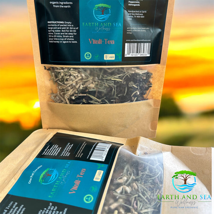 ONE POT TEA MIX--VITALI-TEA – Earth and Sea Wellness